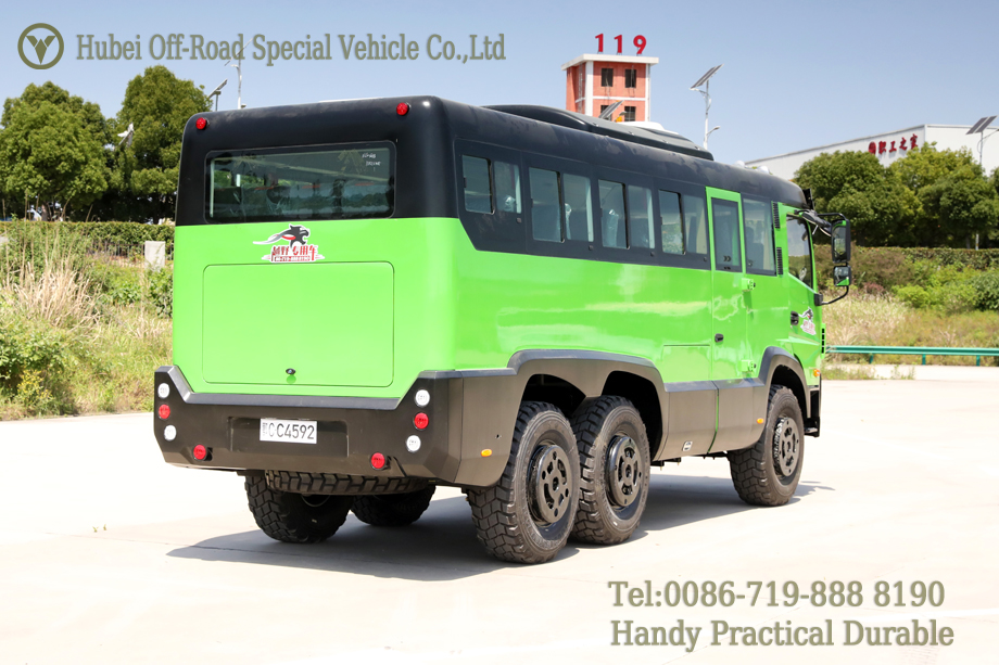 Dongfeng AWD 25 Seats Bus_Dongfeng Six Wheel Drive Bus_Off-road Bus For ...